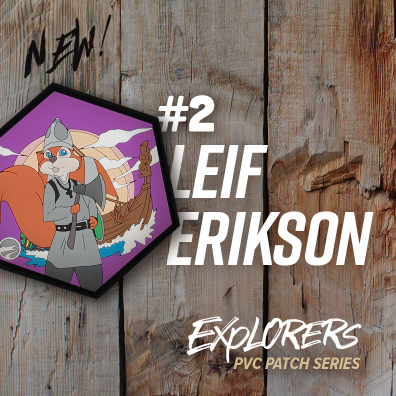 New: Leif Erikson Patch - Explorers Series – Blue Ridge Overland Gear