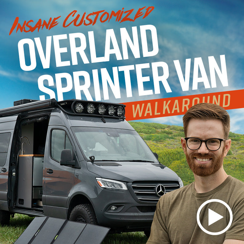 Insane Custom Overland Sprinter Van Walkaround – Blue Ridge Overland Gear