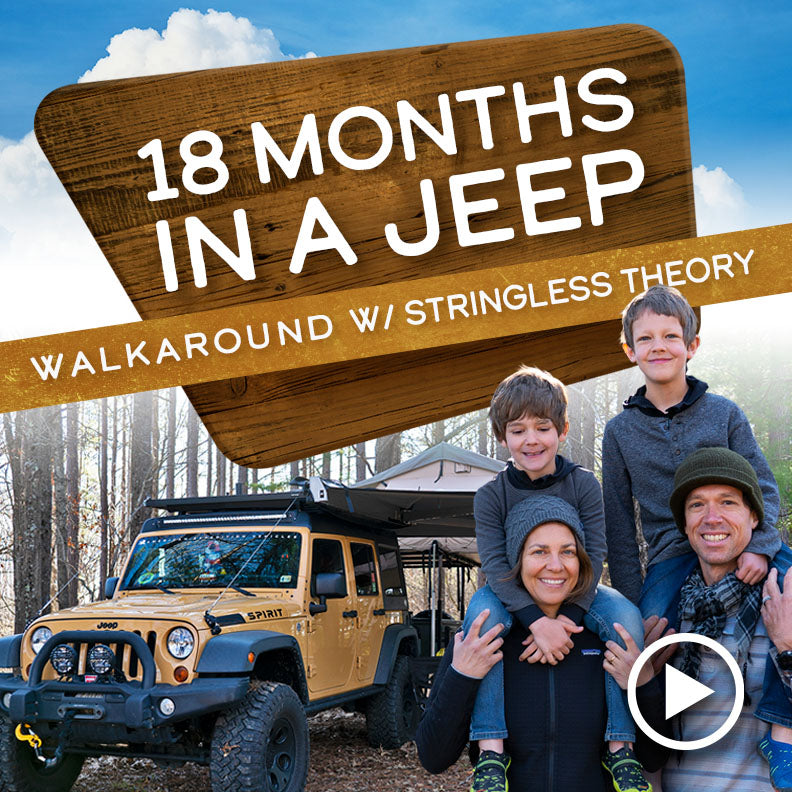 18 Months In A Jeep: Stringless Theory Walkaround – Blue Ridge Overland Gear