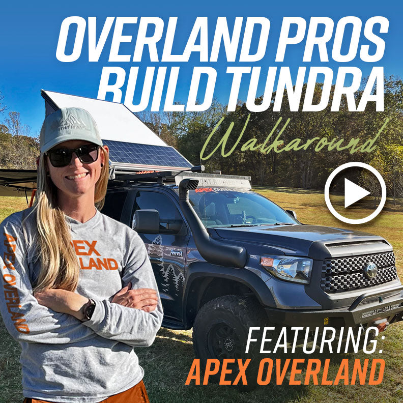 Overland Pros Build Tundra: Walkaround (Feat. Apex Overland) – Blue Ridge Overland Gear