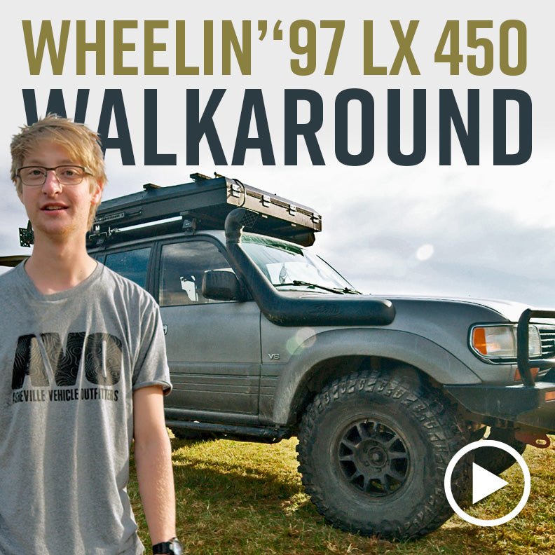 WHEELIN’ ‘97 LX 450 - Rig Walkaround – Blue Ridge Overland Gear