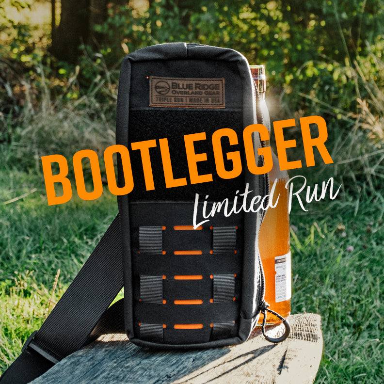 New: Bootlegger Bag (Limited Run) – Blue Ridge Overland Gear