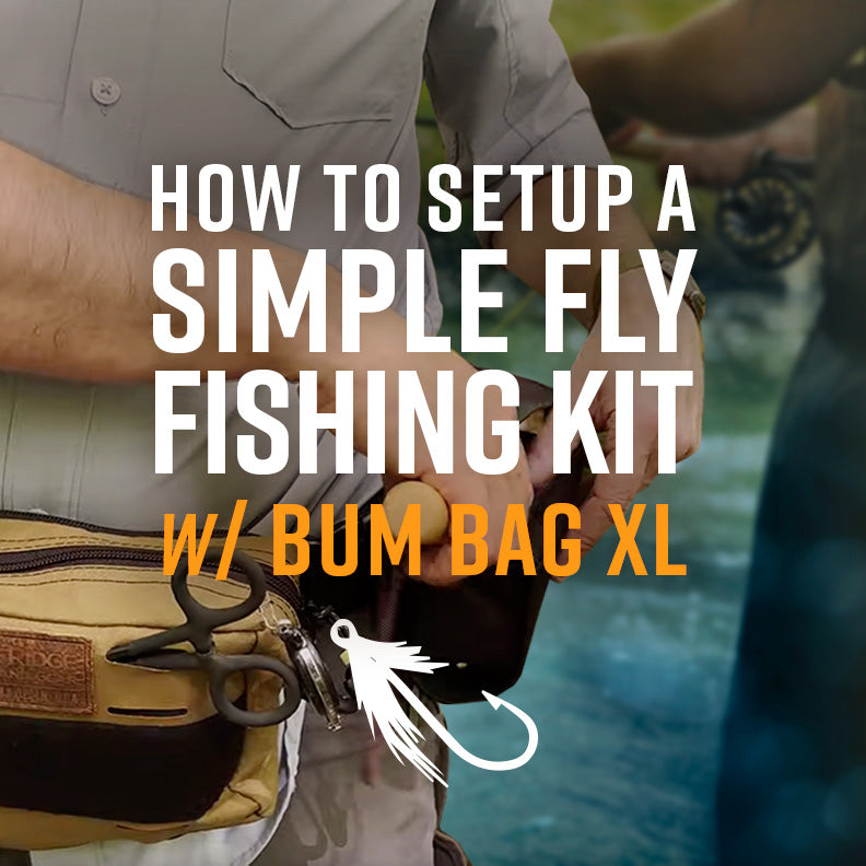 How To Setup A Simple Fly Fishing Kit Using the Bum Bag XL – Blue Ridge ...