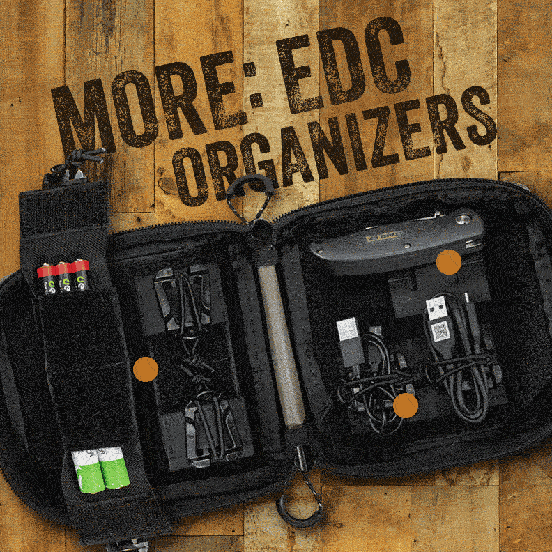 New: Even More Velcro EDC Organizers – Blue Ridge Overland Gear