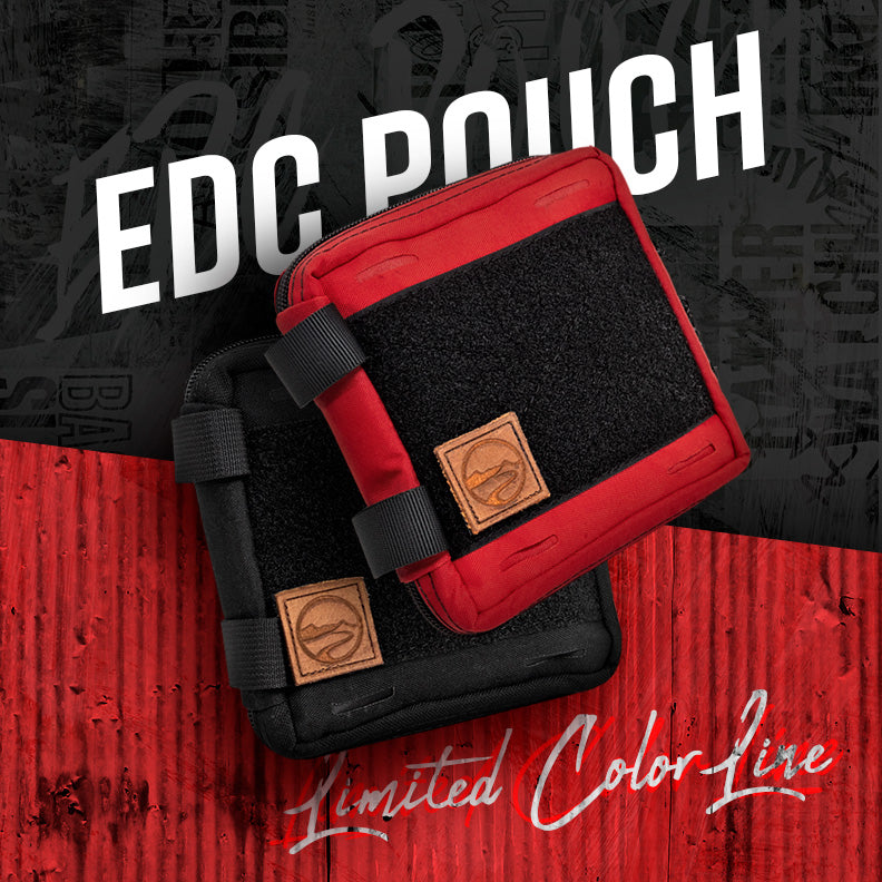 Red or Black EDC Pouch: Product Drop! – Blue Ridge Overland Gear