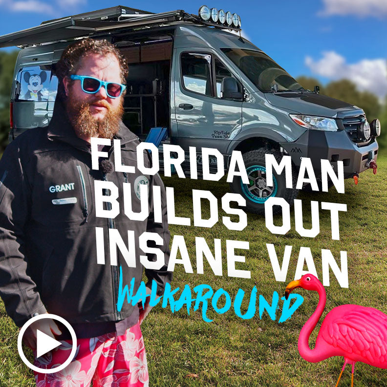 Florida Man Builds Out Insane Van - Vehicle Walkaround – Blue Ridge ...