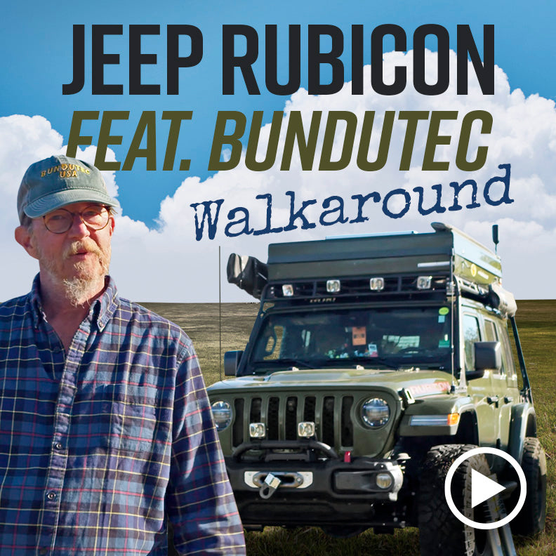 Jeep Rubicon, feat. Bundutec - Overland Vehicle Walkaround – Blue Ridge ...