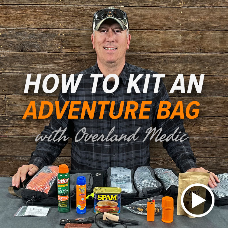 How To Kit An Adventure Bag w/ Overland Medic – Blue Ridge Overland Gear