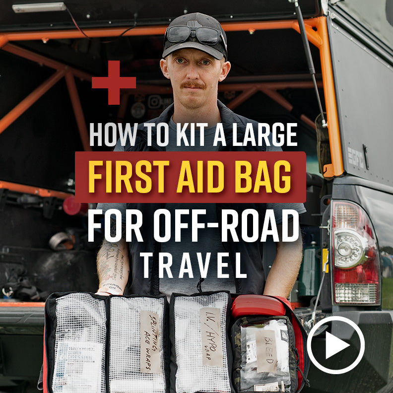 How to Kit a Large First Aid Bag for Off-Road Travel – Blue Ridge ...
