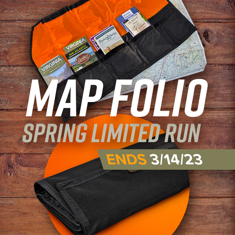 Map Folio: Spring Limited Run (Ends 3/14/23) – Blue Ridge Overland Gear
