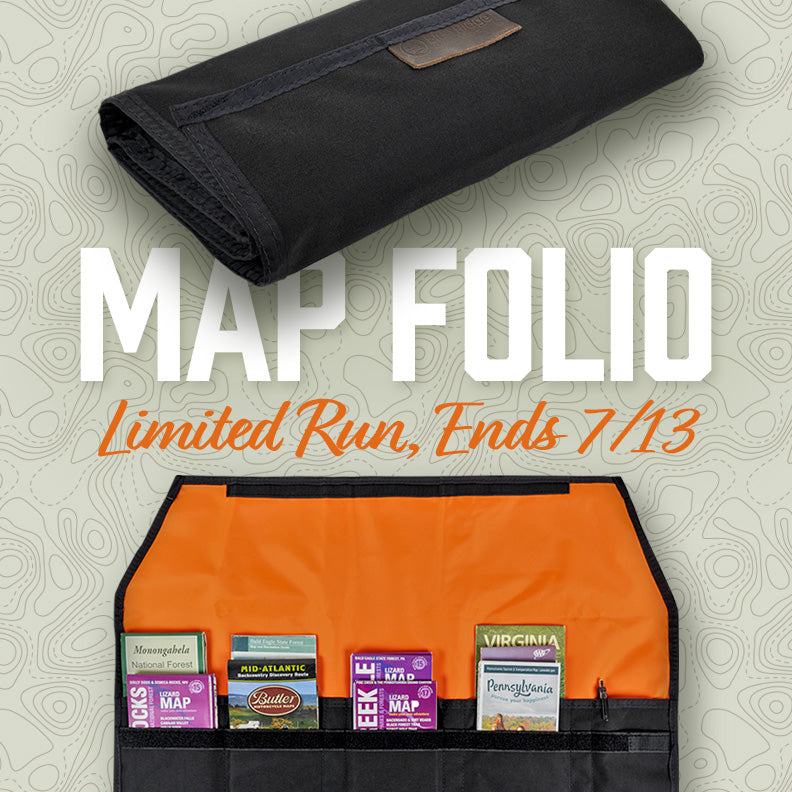 Map Folio: Limited Run (Ends 7/13/22) – Blue Ridge Overland Gear