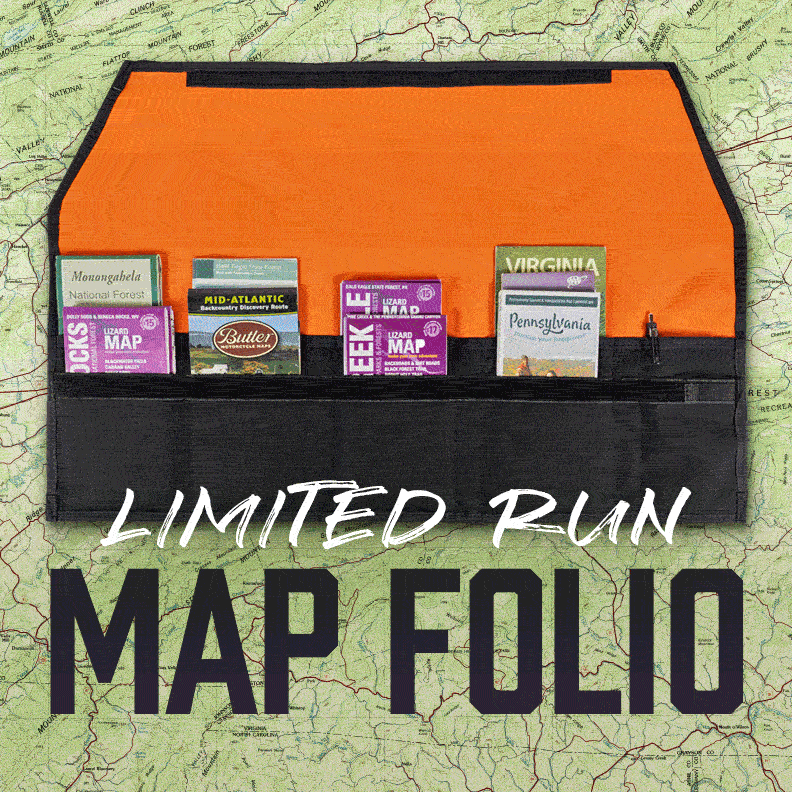 Map Folio: End of Summer Limited Run (Ends 10/5) – Blue Ridge Overland Gear
