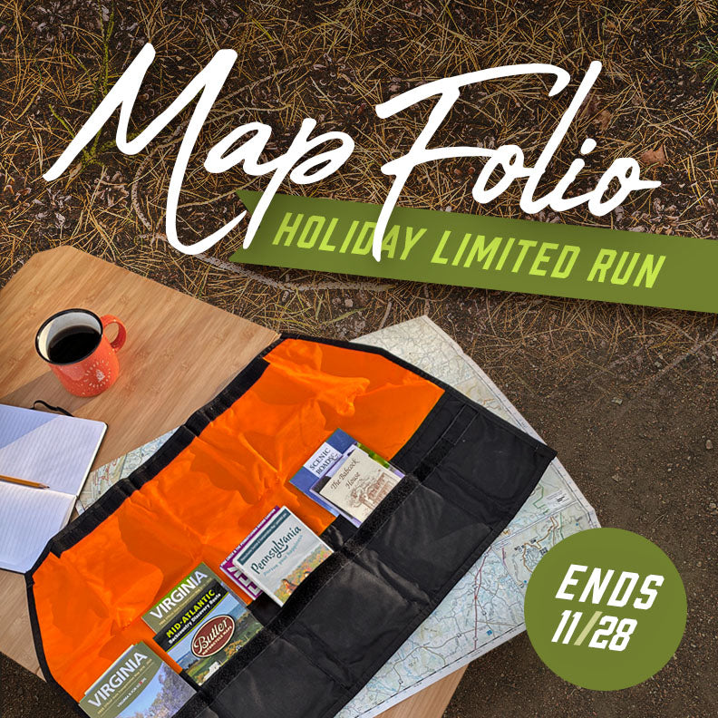 Map Folio! Holiday Limited Run (Ends 11/28) – Blue Ridge Overland Gear