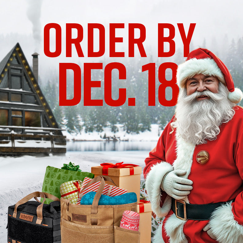 Place Your Christmas Orders By December 18 – Blue Ridge Overland Gear