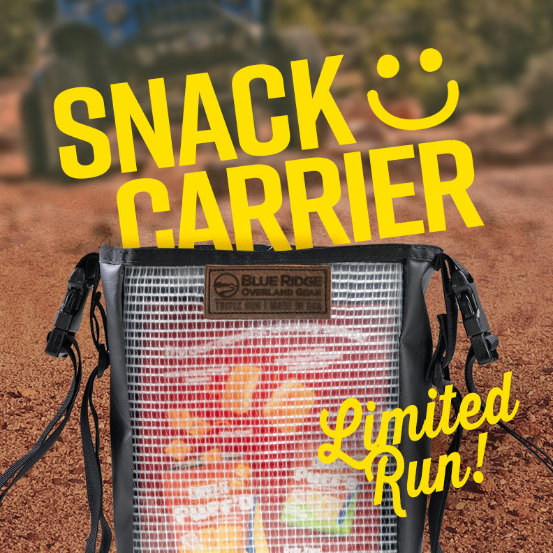 Hangry Adventures? You Need The Snack Carrier! – Blue Ridge Overland Gear