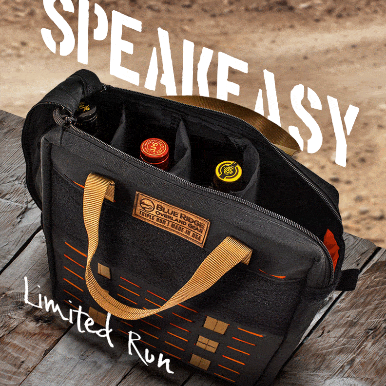 Speakeasy Bourbon Bag - Spring '24 Limited Run – Blue Ridge Overland Gear