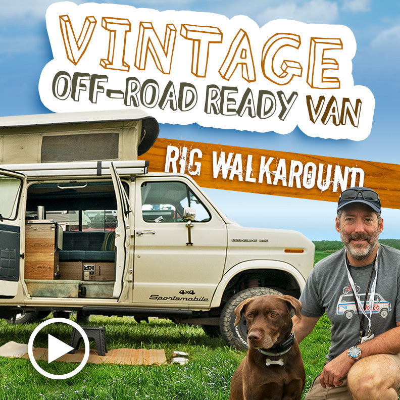 Vintage Off-Road Ready Sportsmobile Van - Rig Walkaround – Blue Ridge ...