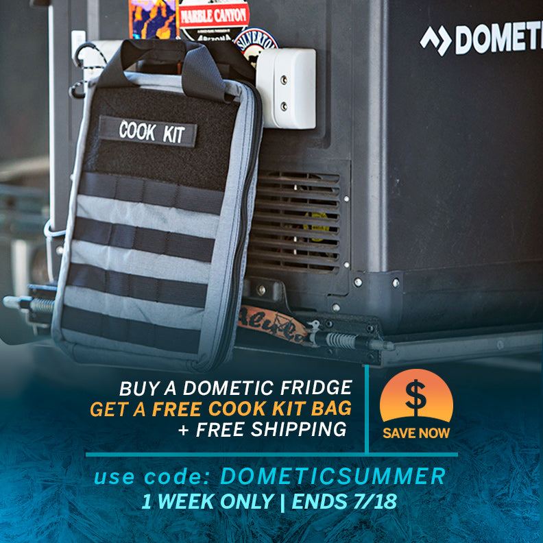 Dometic Fridge + Cook Kit Bag (1 Week Only) – Blue Ridge Overland Gear