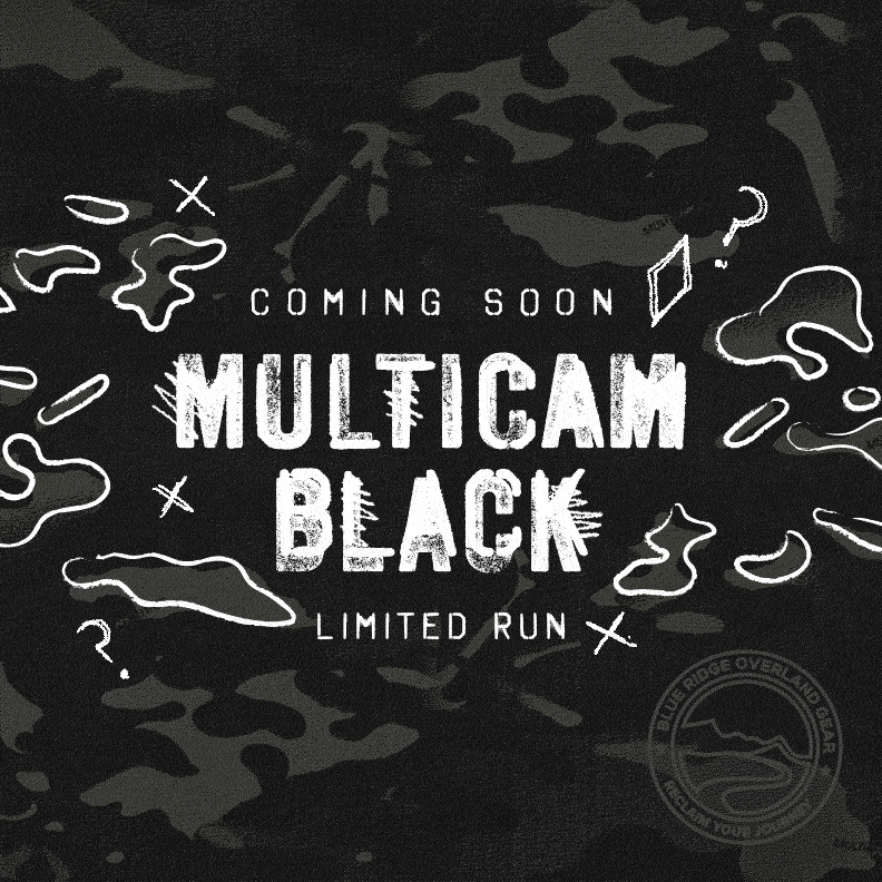 Coming Soon: MultiCam Black Limited Run – Blue Ridge Overland Gear