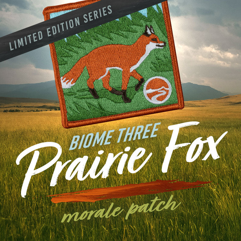 New: Prairie Fox Patch (Biome Series) – Blue Ridge Overland Gear