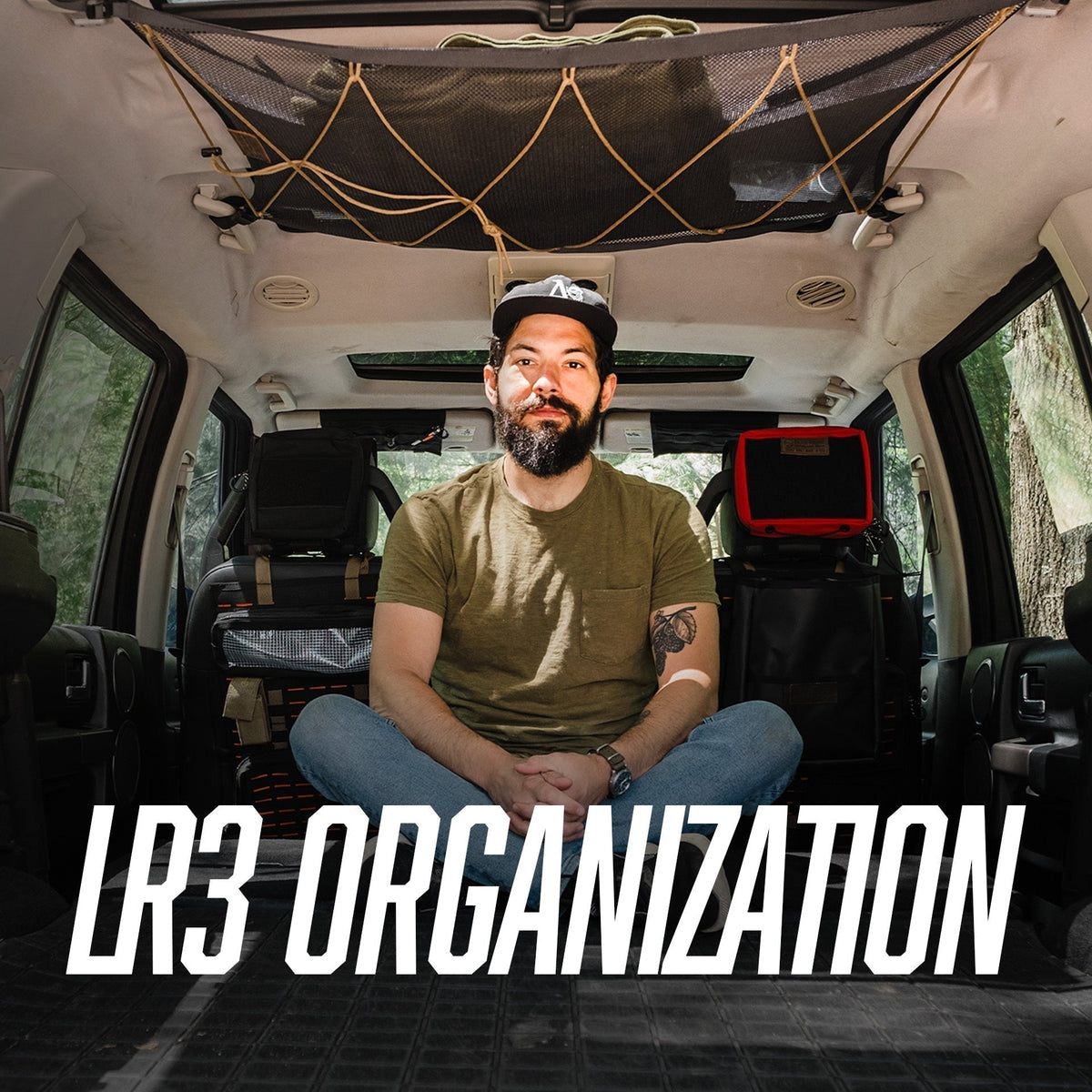 Land Rover LR3 Storage & Organization | Blue Ridge Overland Gear