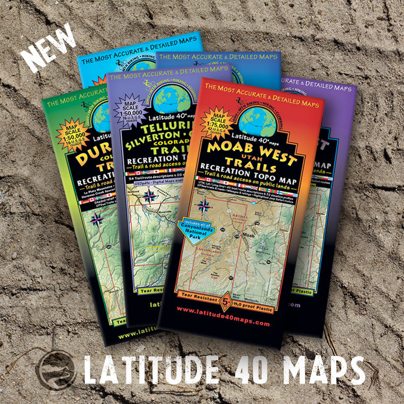New: Latitude 40 Maps – Blue Ridge Overland Gear