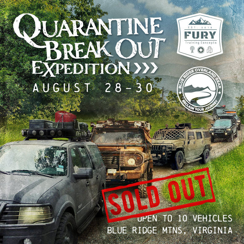 Quarantine Break Out Expedition - Aug. 28-30 – Blue Ridge Overland Gear
