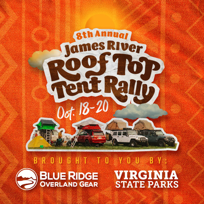 Roof Top Tent Rally 2024: Tickets Now On Sale! – Blue Ridge Overland Gear