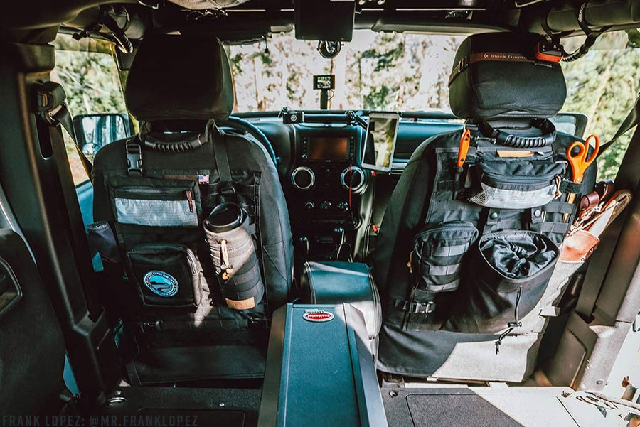 Medium Hook & Loop Pouch | Clear | 4" x 8" x 1" – Blue Ridge Overland Gear