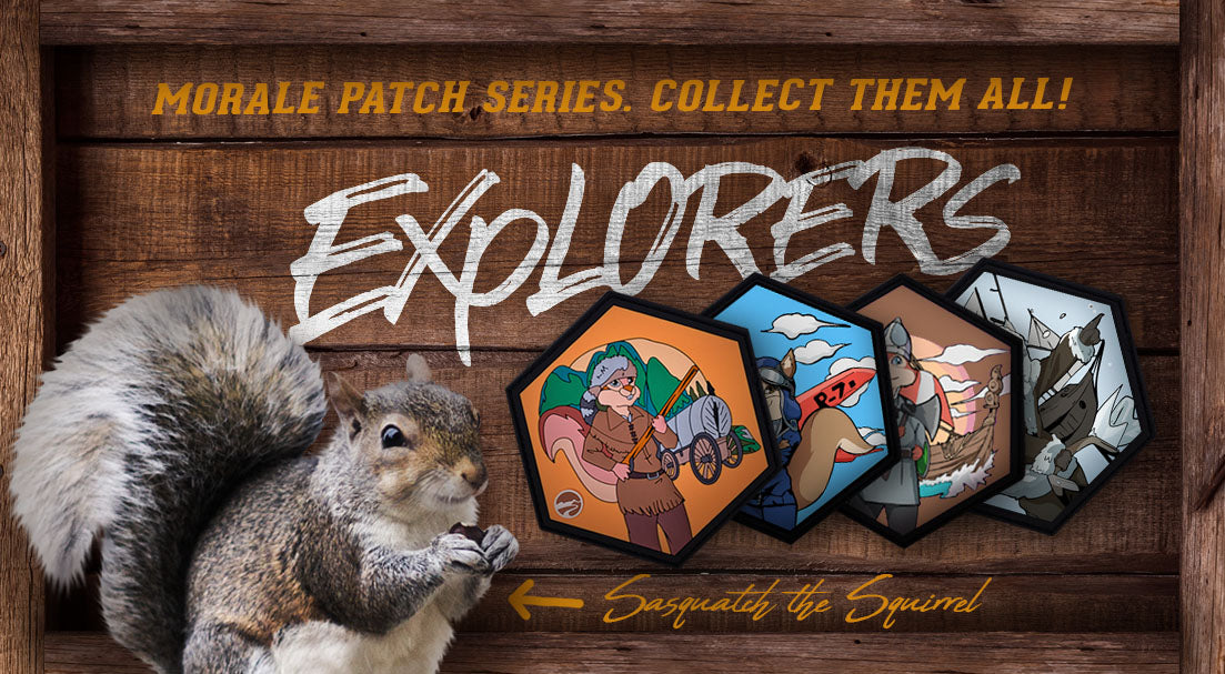 Explorers Patch Series – Blue Ridge Overland Gear