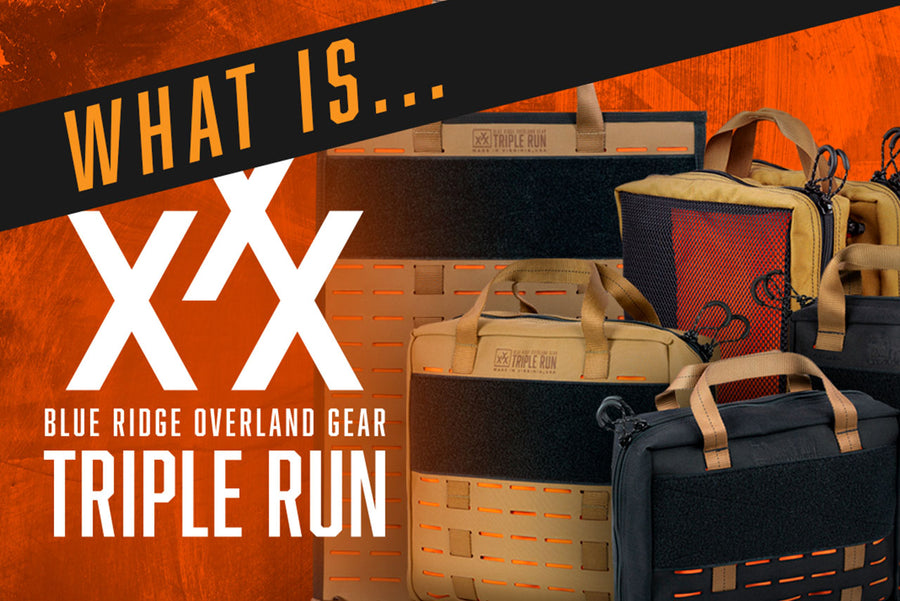 Blue Ridge Overland Gear Tool Bag | Triple Run