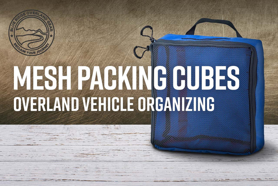Mesh-Front Packing Cube 12in x12in x4in – Blue Ridge Overland Gear