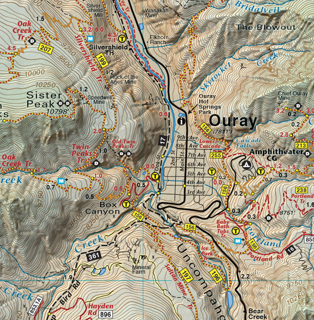 Colorado Telluride, Silverton, Ouray Trails - Trails and Recreation To ...
